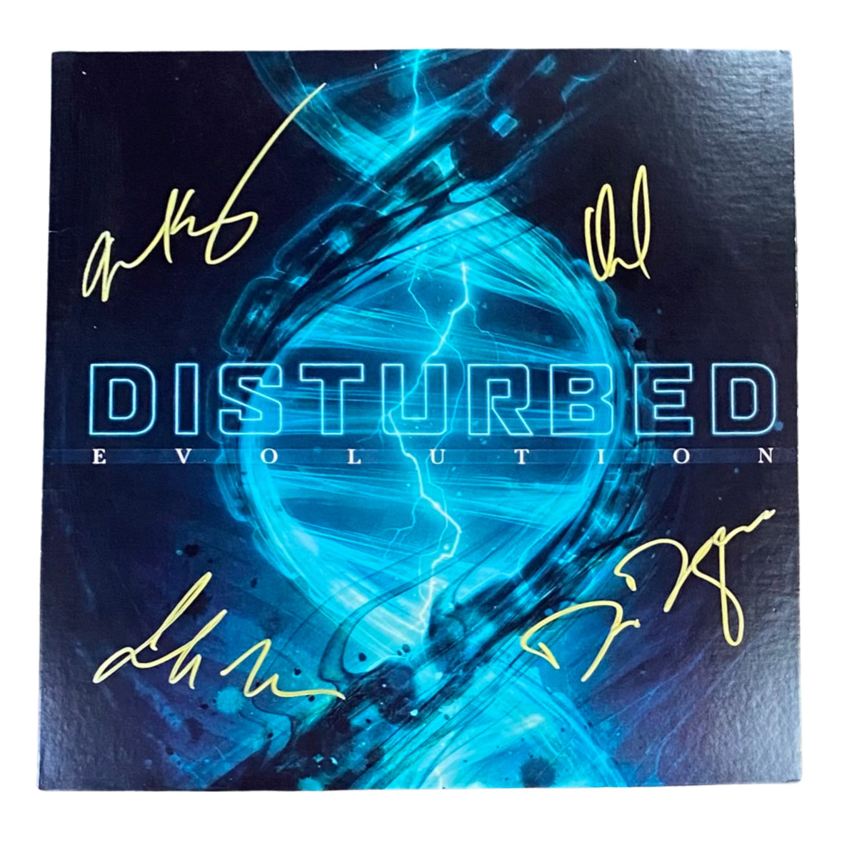 Disturbed signed vinyl album – All In Autographs