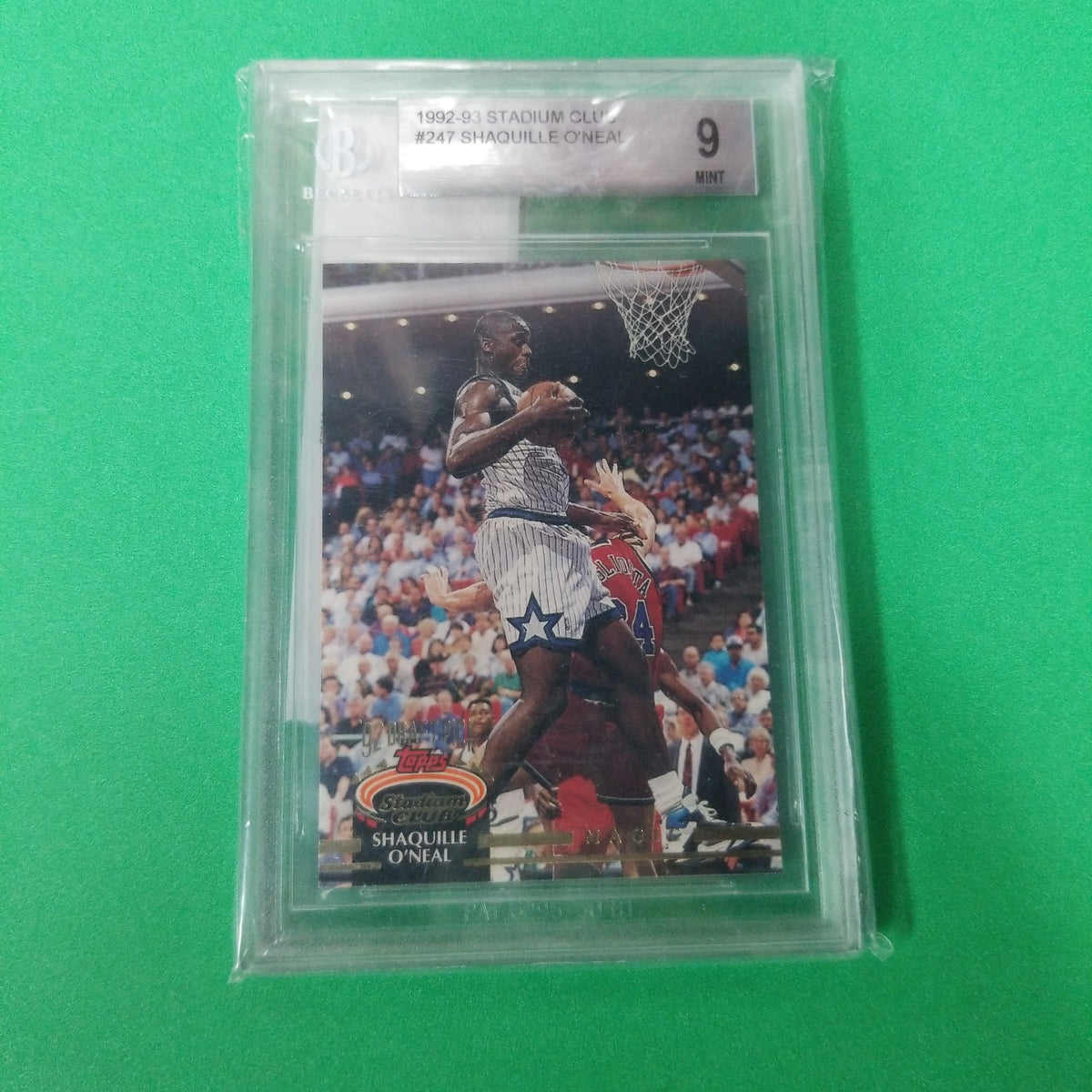 Shaquille O'Neal 1992-93 Topps Stadium Club – All In Autographs