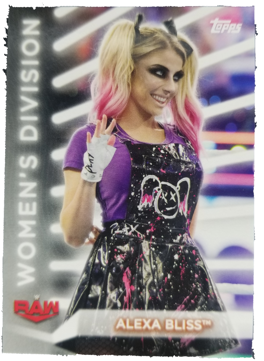 Alexa Bliss 2021 Topps WWE Women's Division Card #R-1 – All In Autographs
