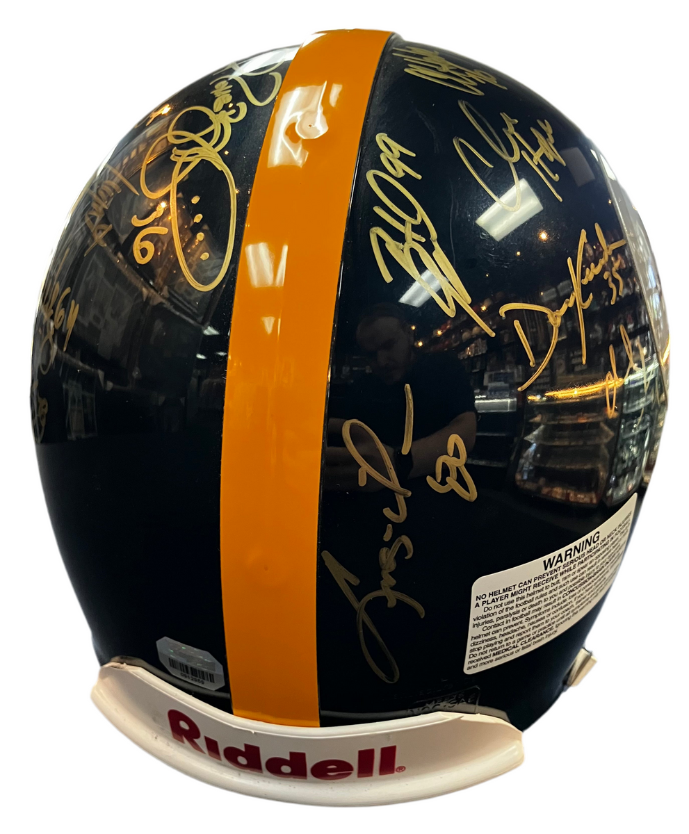 Pittsburgh Steelers Signed Full Size Authentic Helmet Fanatics COA ...