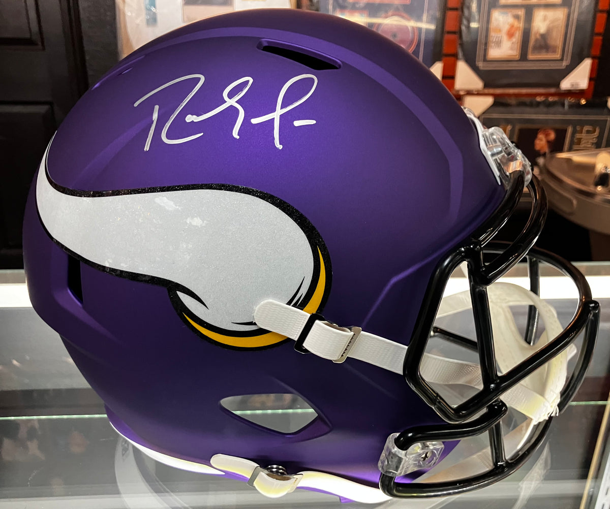 Randy Moss Signed Full Size Vikings Helmet – All In Autographs