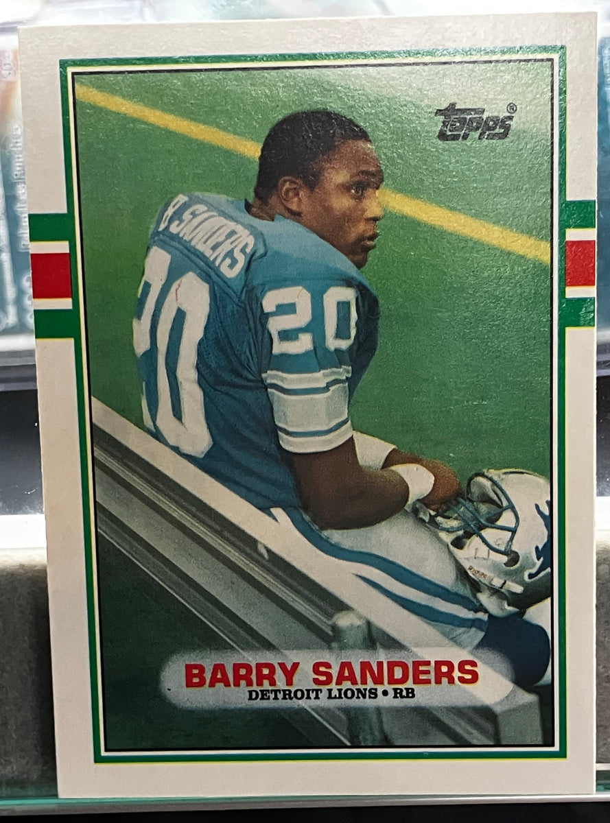 1998 TOPPS Traded Barry Sanders Rookie Card #83T – All In Autographs
