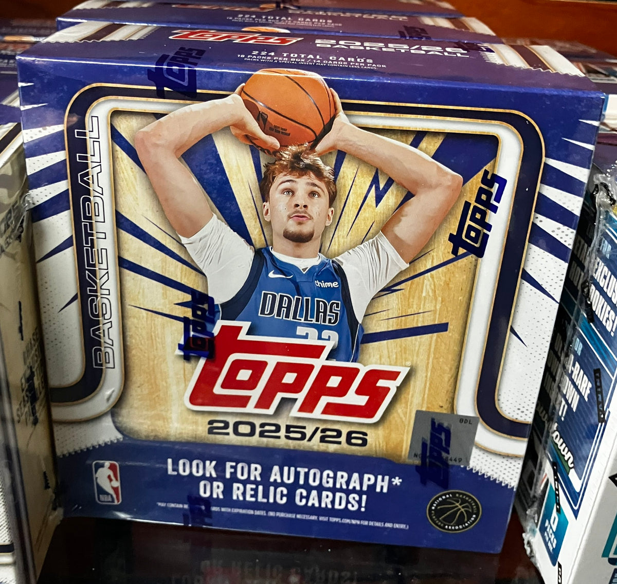 2025/26 TOPPS NBA MEGA BOX – All In Autographs