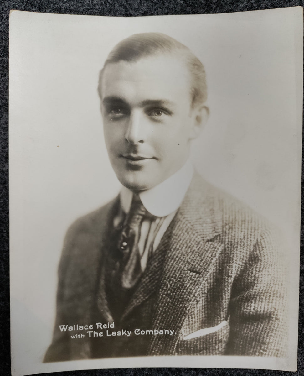 Wallace Reid Vintage 8x10 Studio Photo – All In Autographs