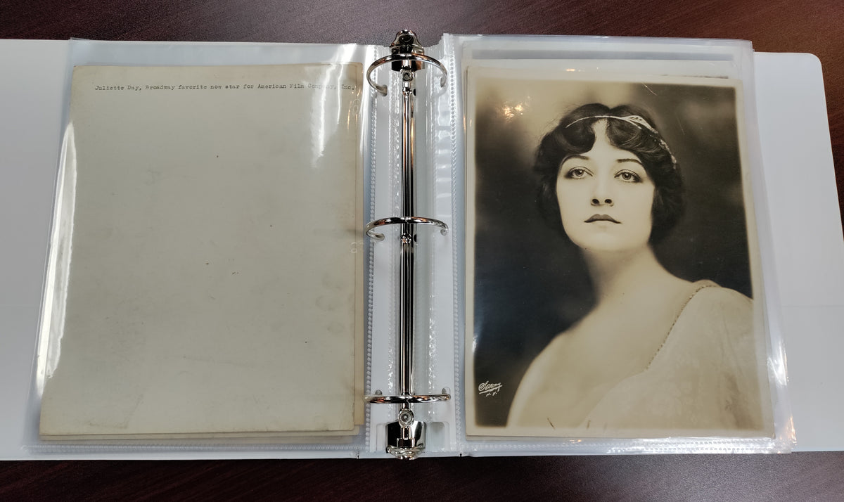 Binder of Silent FIlm Actors/Directors Press Photo Circa 1918 – All In ...