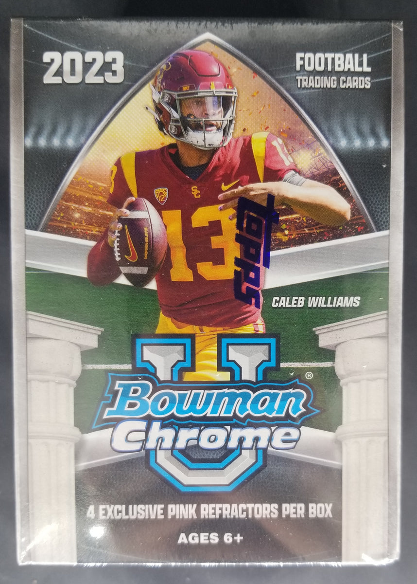 Bowman Chrome U 2023 Football Blaster Box – All In Autographs
