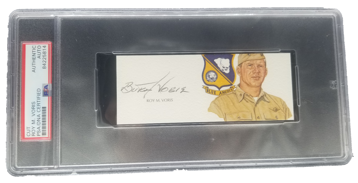 Roy M. Voris Cut Signature PSA Authenticated – All In Autographs