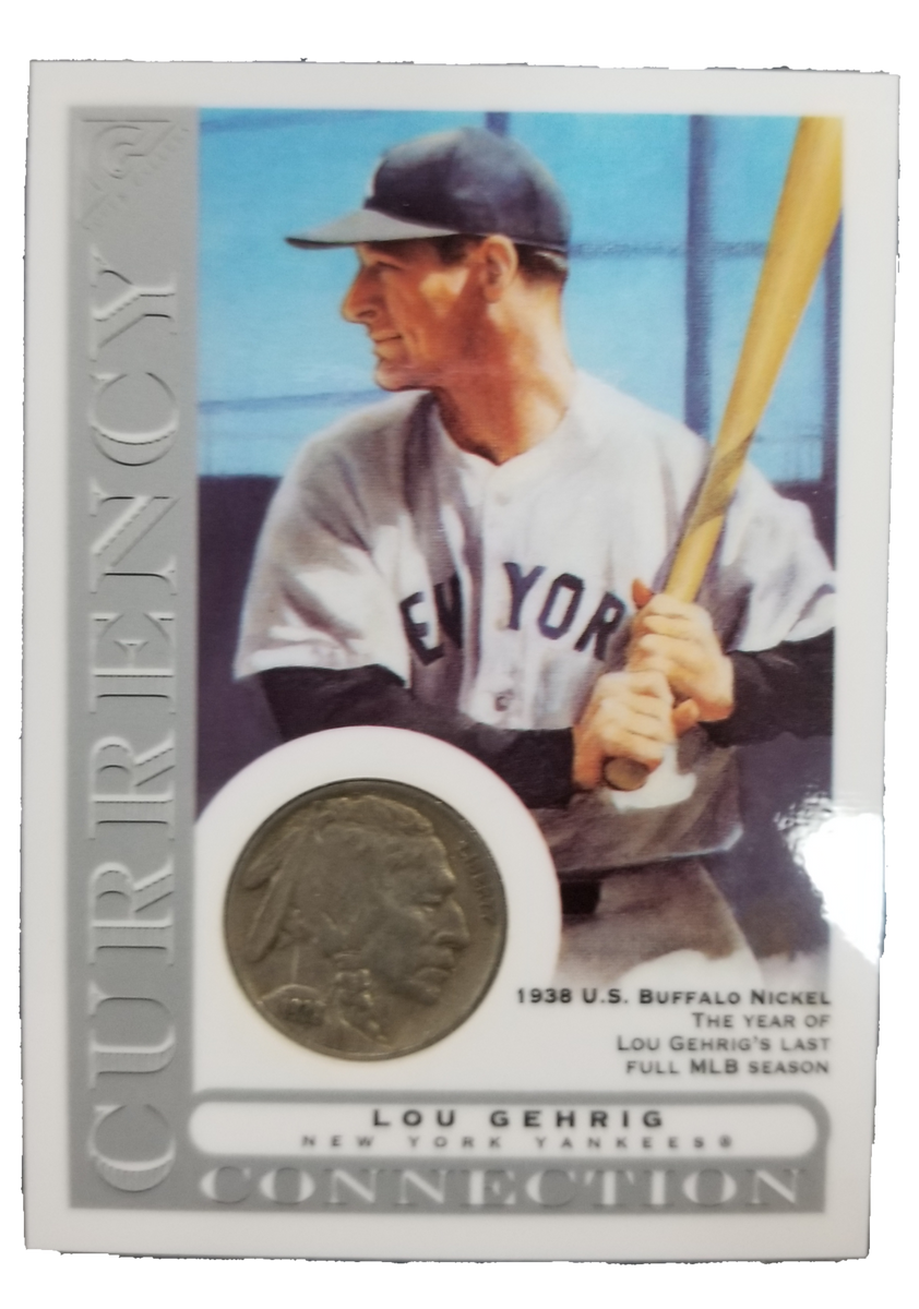 Lou Gehrig - 2003 Topps Currency Connection CC-LG - 1938 US Buffalo ...