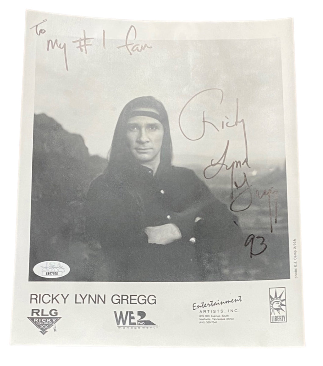 Ricky Lynn Gregg Signed Photo – All In Autographs