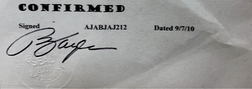 Al Capone Autographed Sig Page Shadowbox – All In Autographs