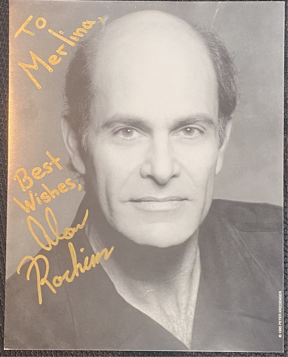 Alan Rachins - Signed Headshot - "To Merlina, Best Wishes" – All In ...
