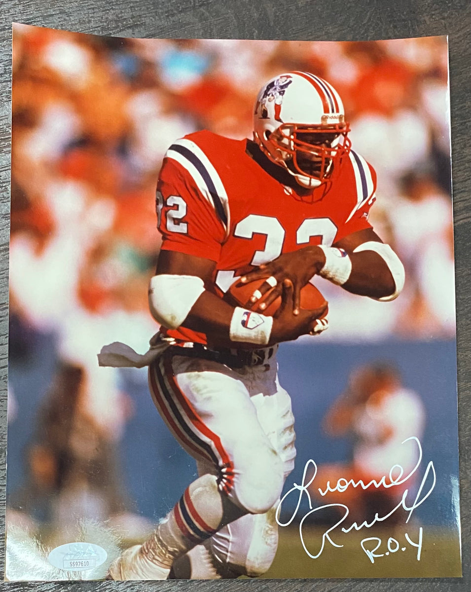 Leonard Russell New England Patriots Signed Photo – All In Autographs